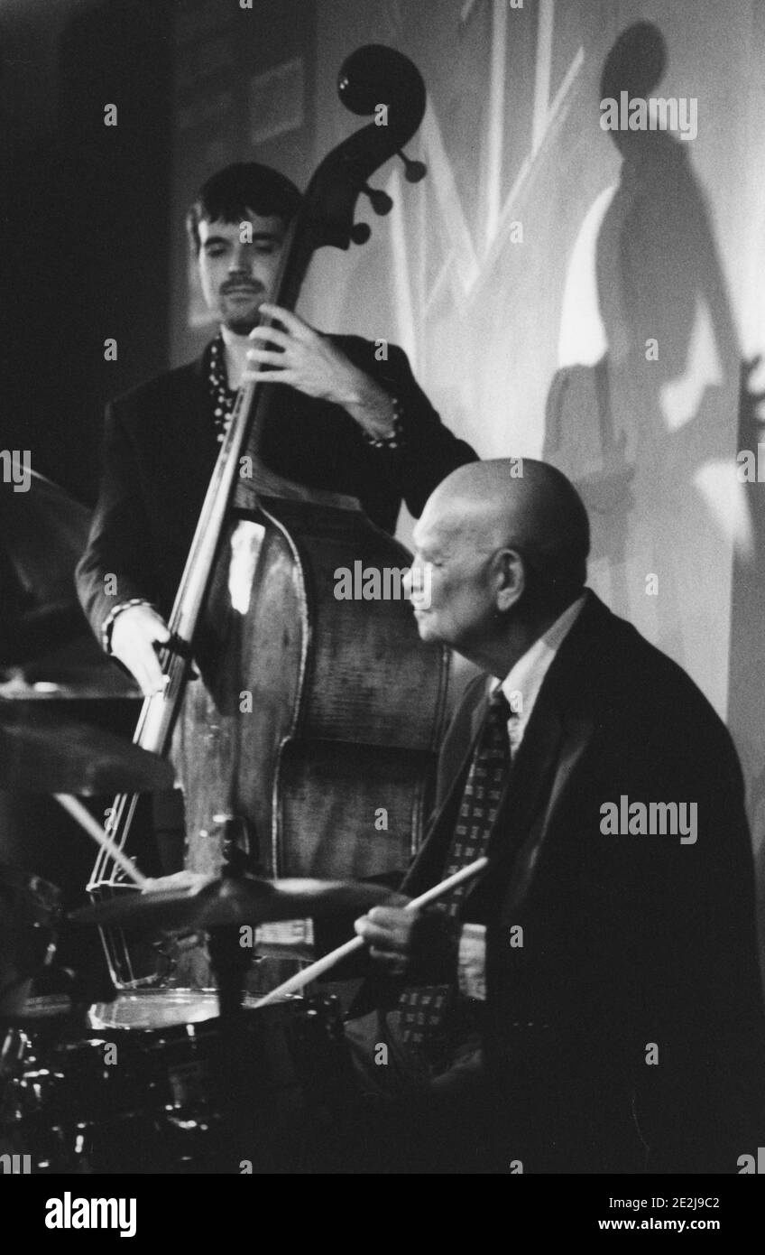 Tony DeNicola and Andy Cleyndert, c1995 Stock Photo - Alamy