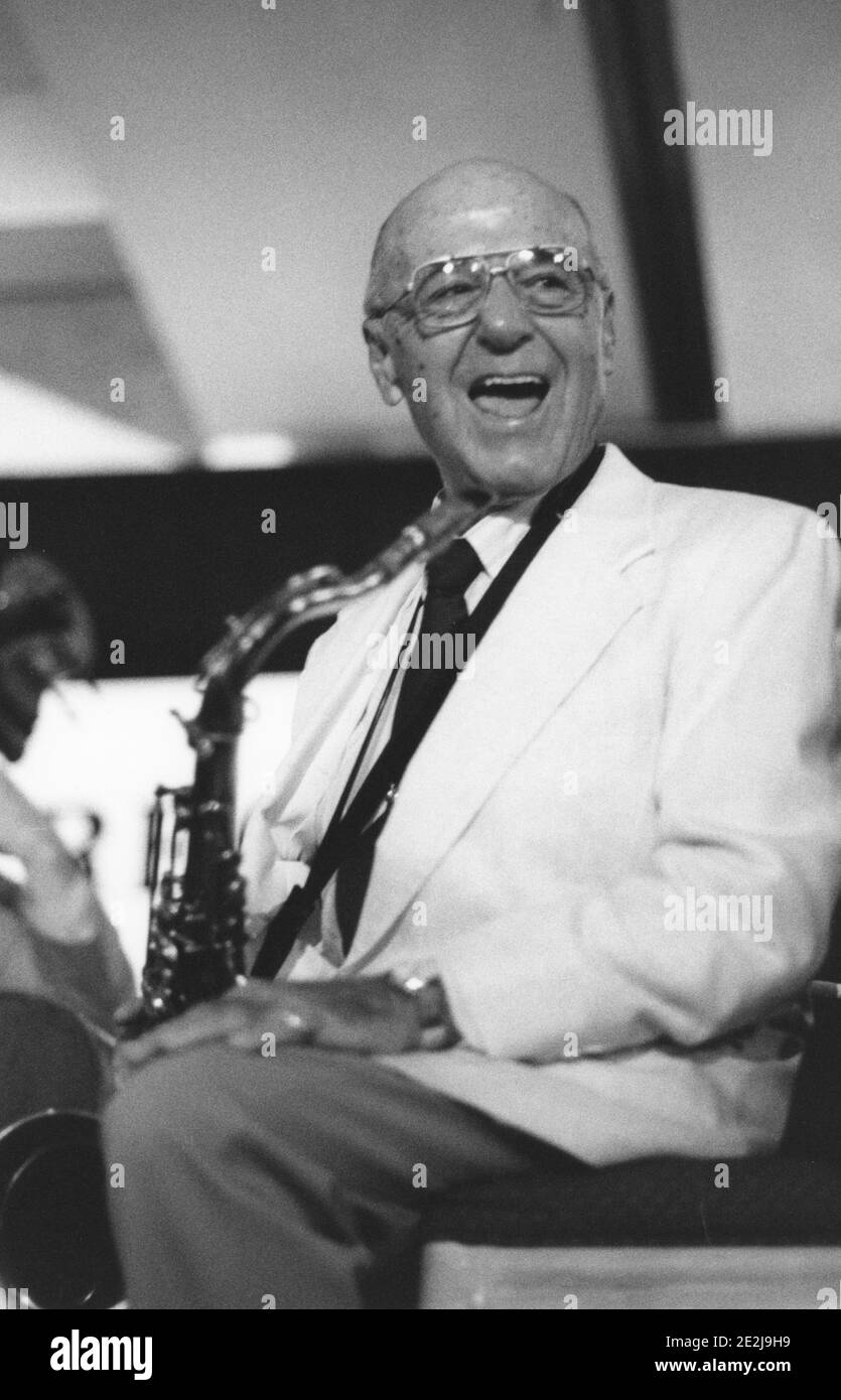 Flip Phillips, The March of Jazz, Clearwater Beach, Florida, USA, 1997 ...