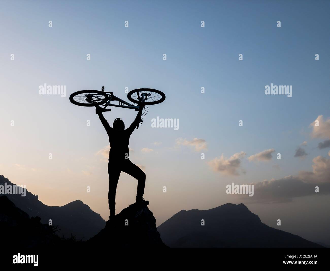 Determined cyclist hi-res stock photography and images - Alamy
