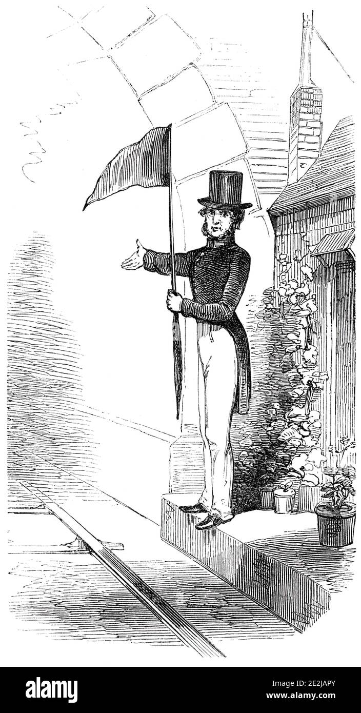 Railway signalman 19th century hi-res stock photography and images - Alamy