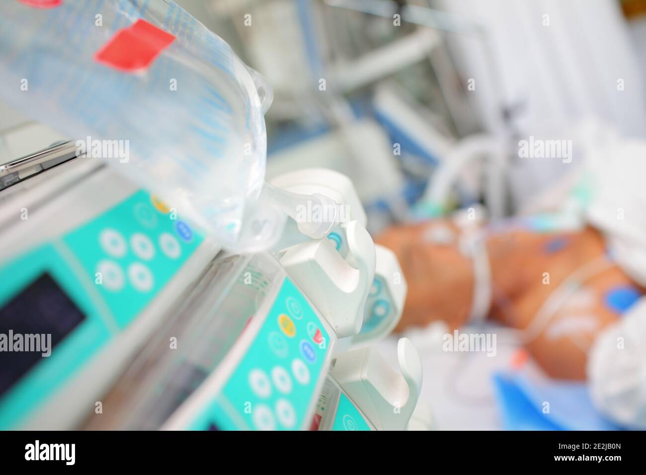 Treatment of seriously ill patient Stock Photo - Alamy