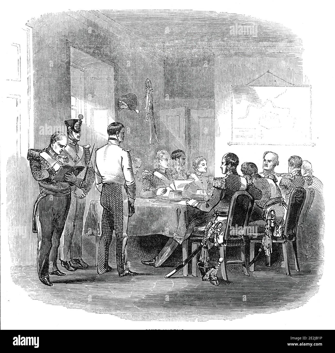 Victorian court room engraving hi-res stock photography and images - Alamy