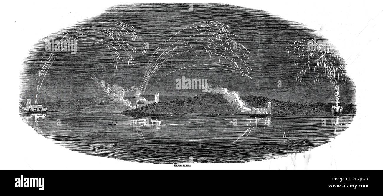 Victorian castle london night hi-res stock photography and images - Alamy