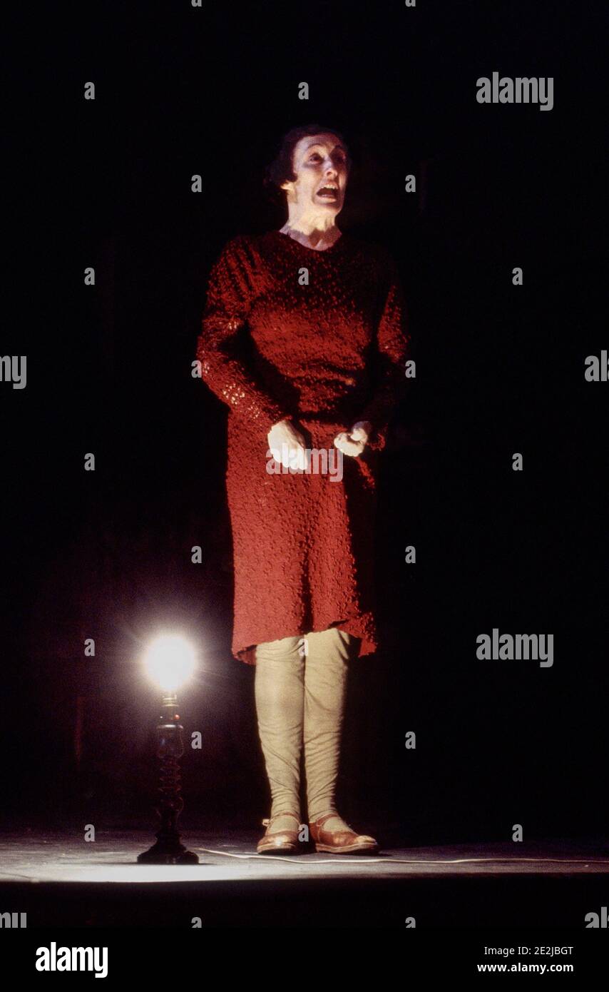 Fiona Shaw (May) in FOOTFALLS by Samuel Beckett at the Garrick Theatre ...