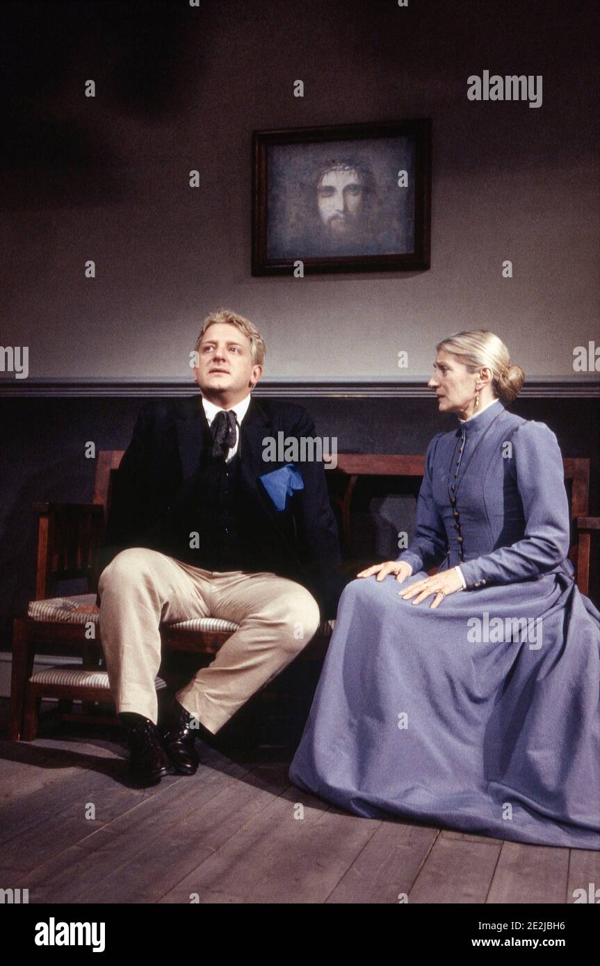 Simon Russell Beale (Oswald), Jane Lapotaire (Mrs Alving) in GHOSTS by ...