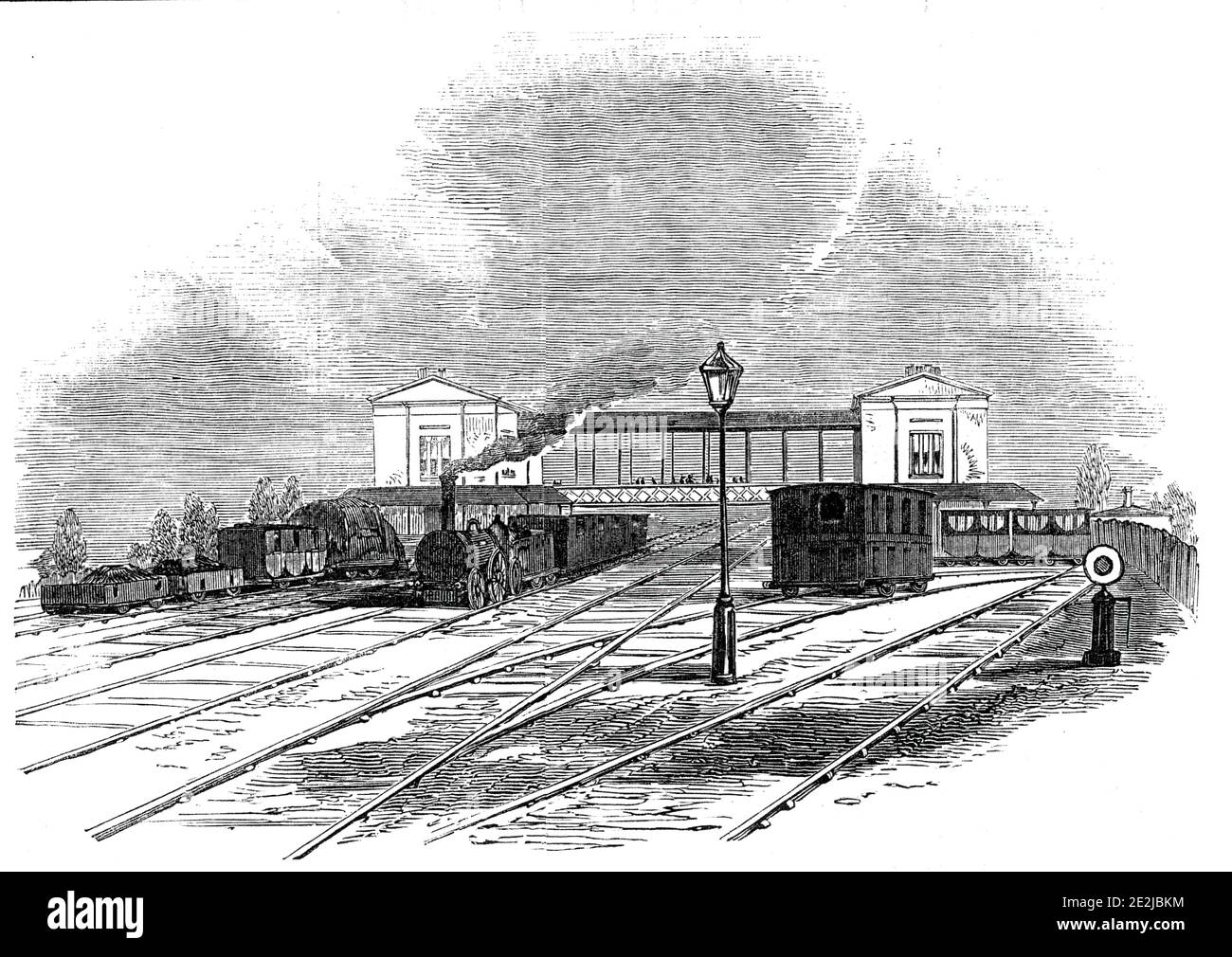 1845 steam train hi-res stock photography and images - Alamy