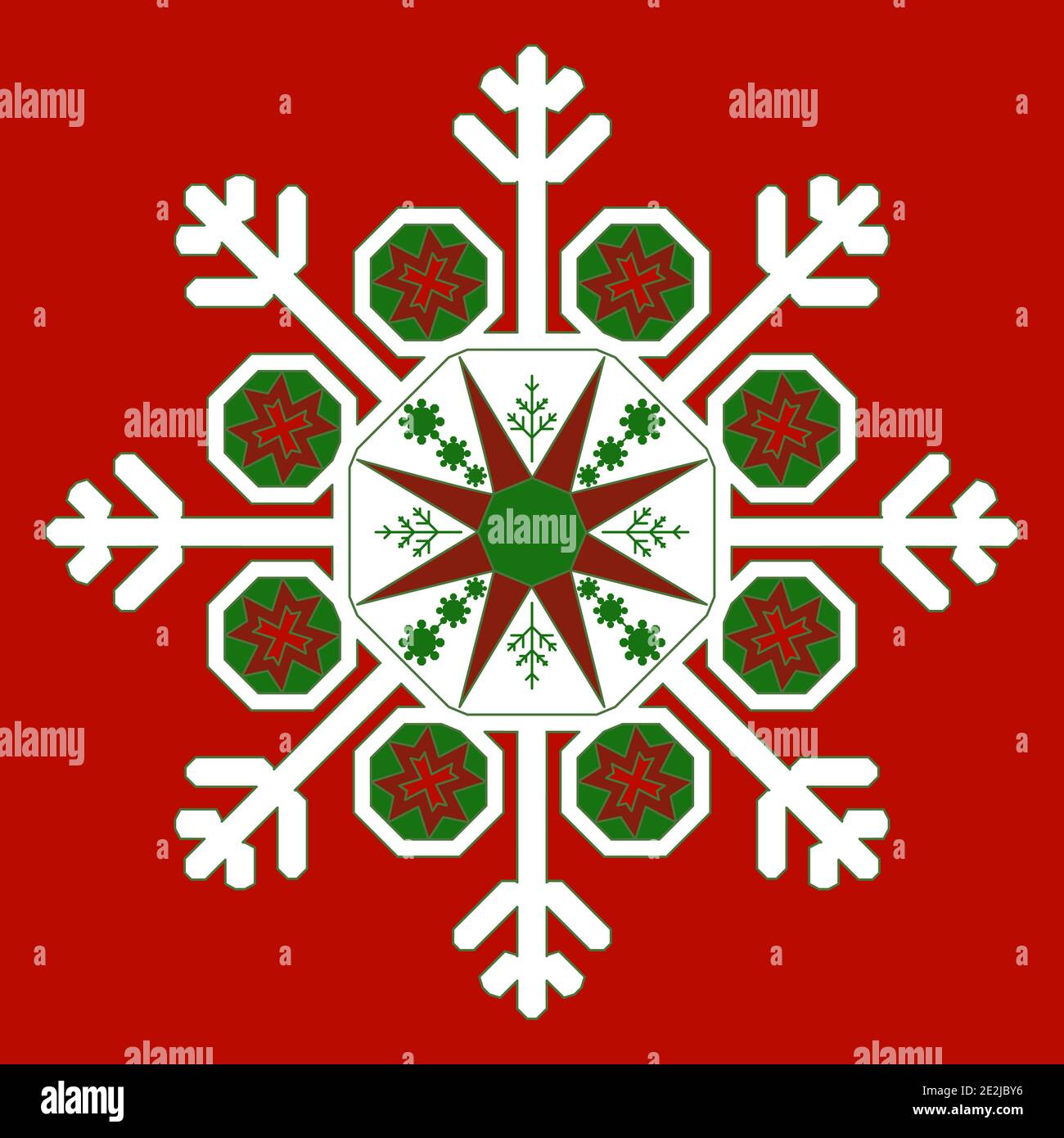 Banner christmas background snowflake Stock Vector Images - Alamy