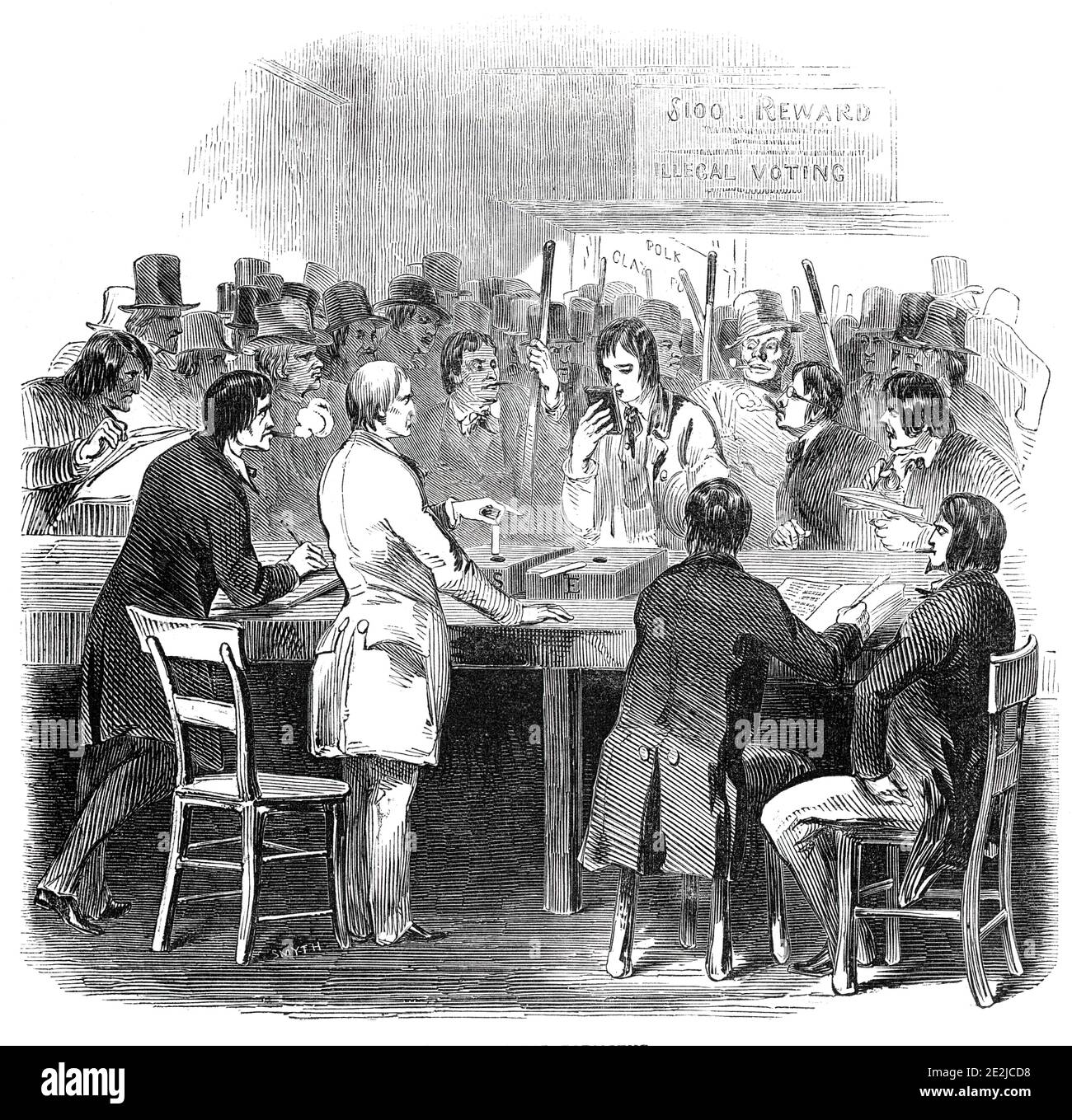 Paper ballot 19th century hi-res stock photography and images - Alamy