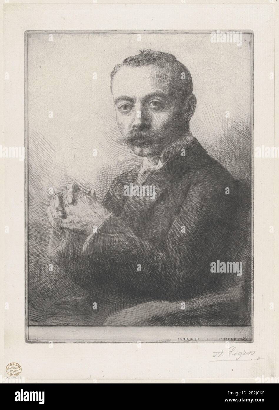 Portrait of Edward D. Adams, 1892 Stock Photo - Alamy
