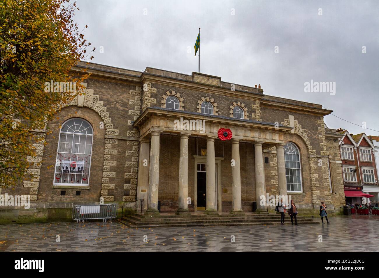 The Guildhall on Market Place in Salisbury, Wiltshire, UK. In 2011, the ...
