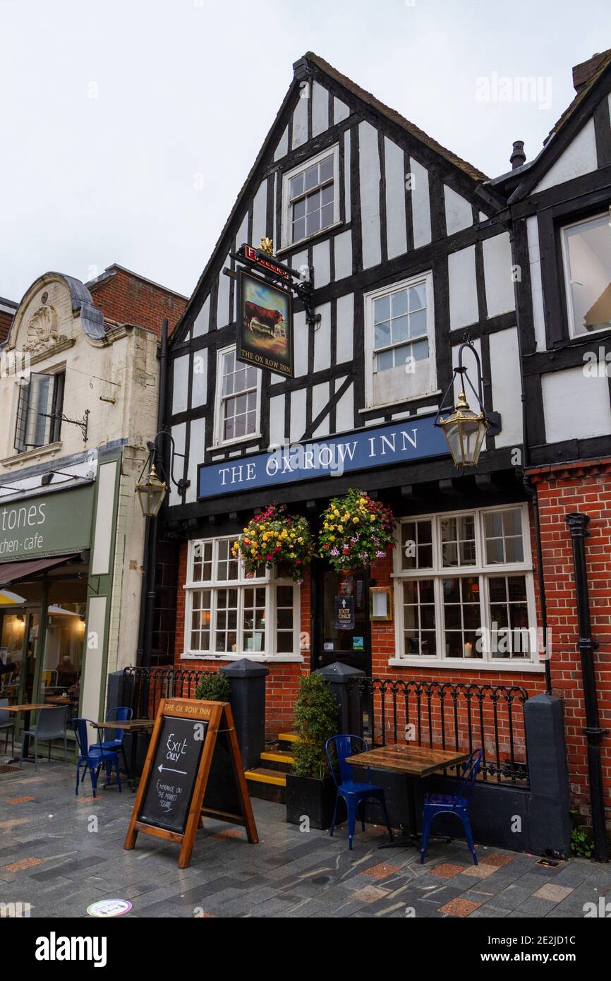 Ox row inn salisbury hi-res stock photography and images - Alamy