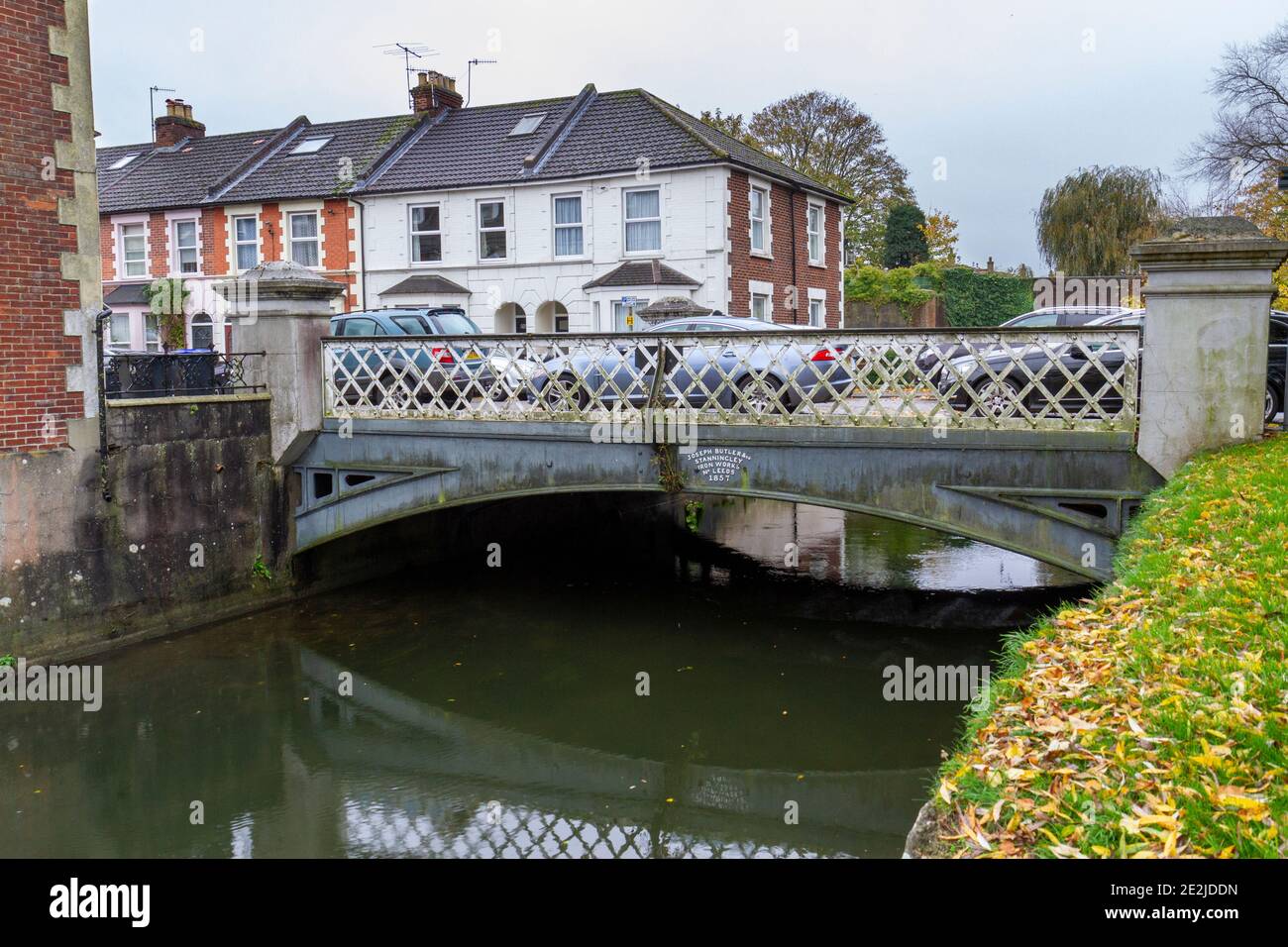 Nelson Road bridge, the former Castle Street railway bridge brought to ...
