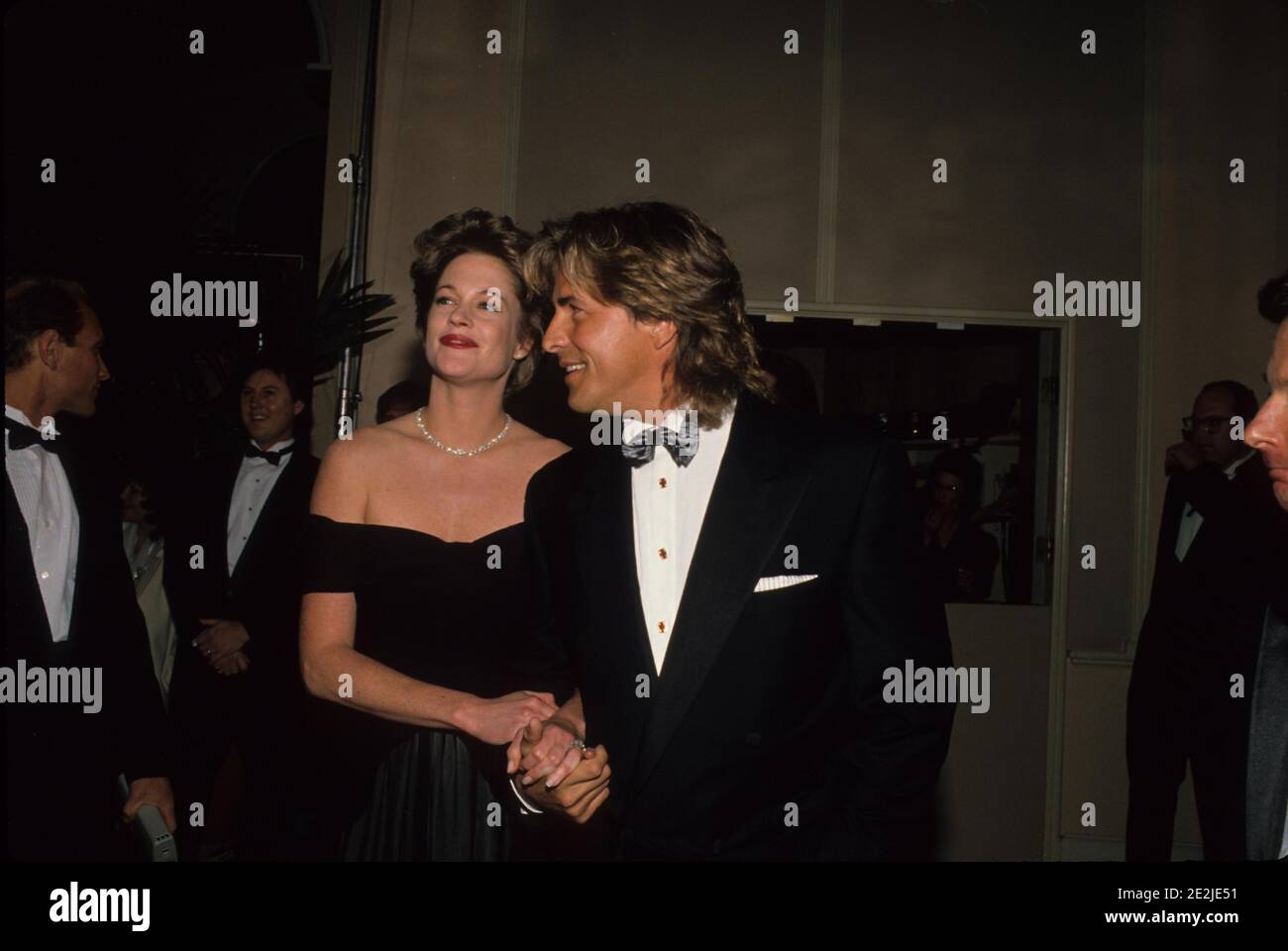 Melanie griffith and don johnson hi-res stock photography and images ...