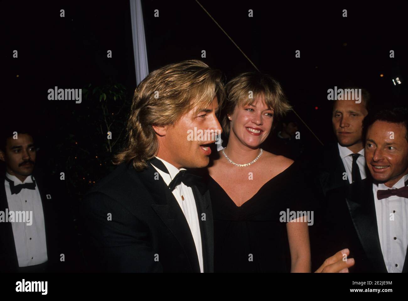 Don Johnson with Melanie Griffithf7846 Credit: Ralph Dominguez ...