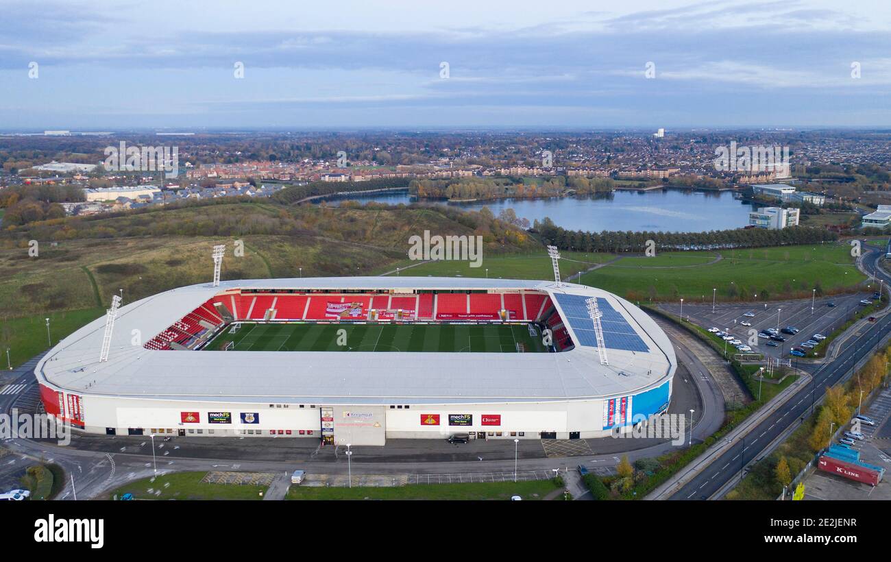 Doncaster aerial hi-res stock photography and images - Alamy