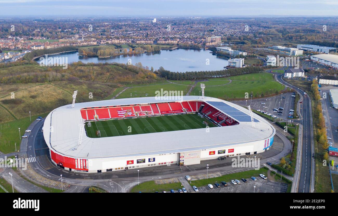 Doncaster aerial hi-res stock photography and images - Alamy