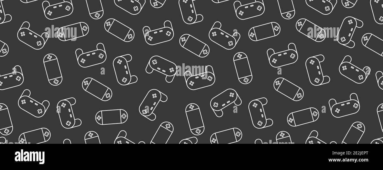 Video game controller gamepad background Gadgets and devices seamless ...
