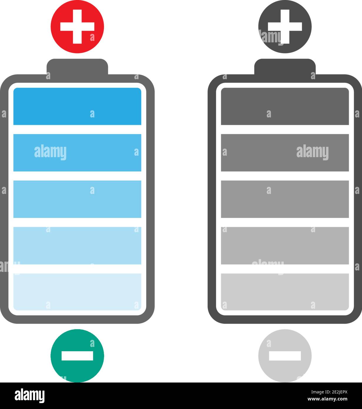 Battery logo icon design template vector illustration Stock Vector ...