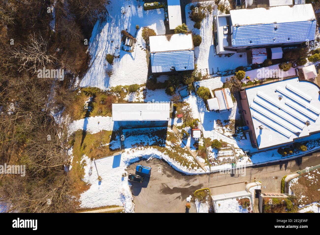 Top view of the house hi-res stock photography and images - Alamy