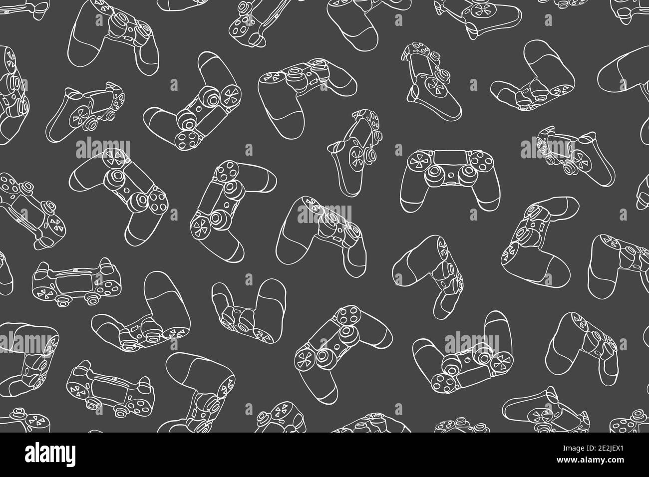 Video game controller gamepad background Gadgets and devices seamless ...