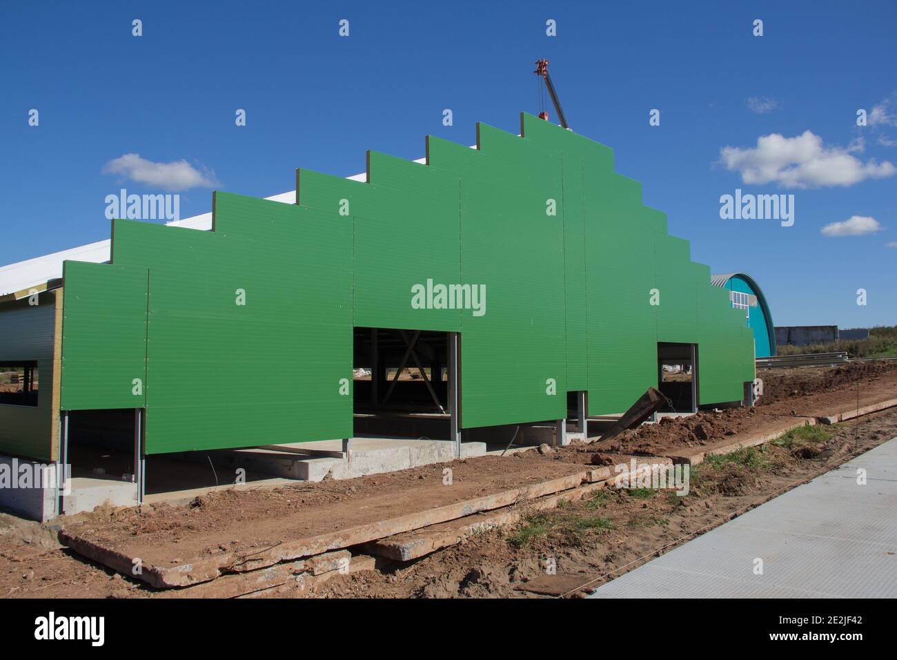 Prefabricated metal panels hi-res stock photography and images - Alamy
