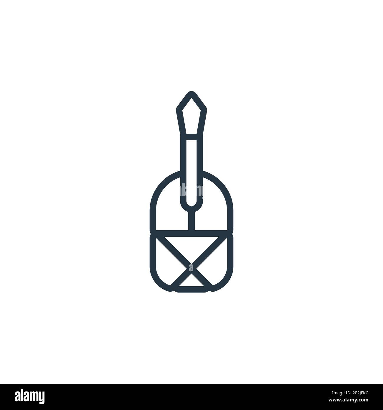 Polygonal triangles guitar outline vector icon. Thin line black ...