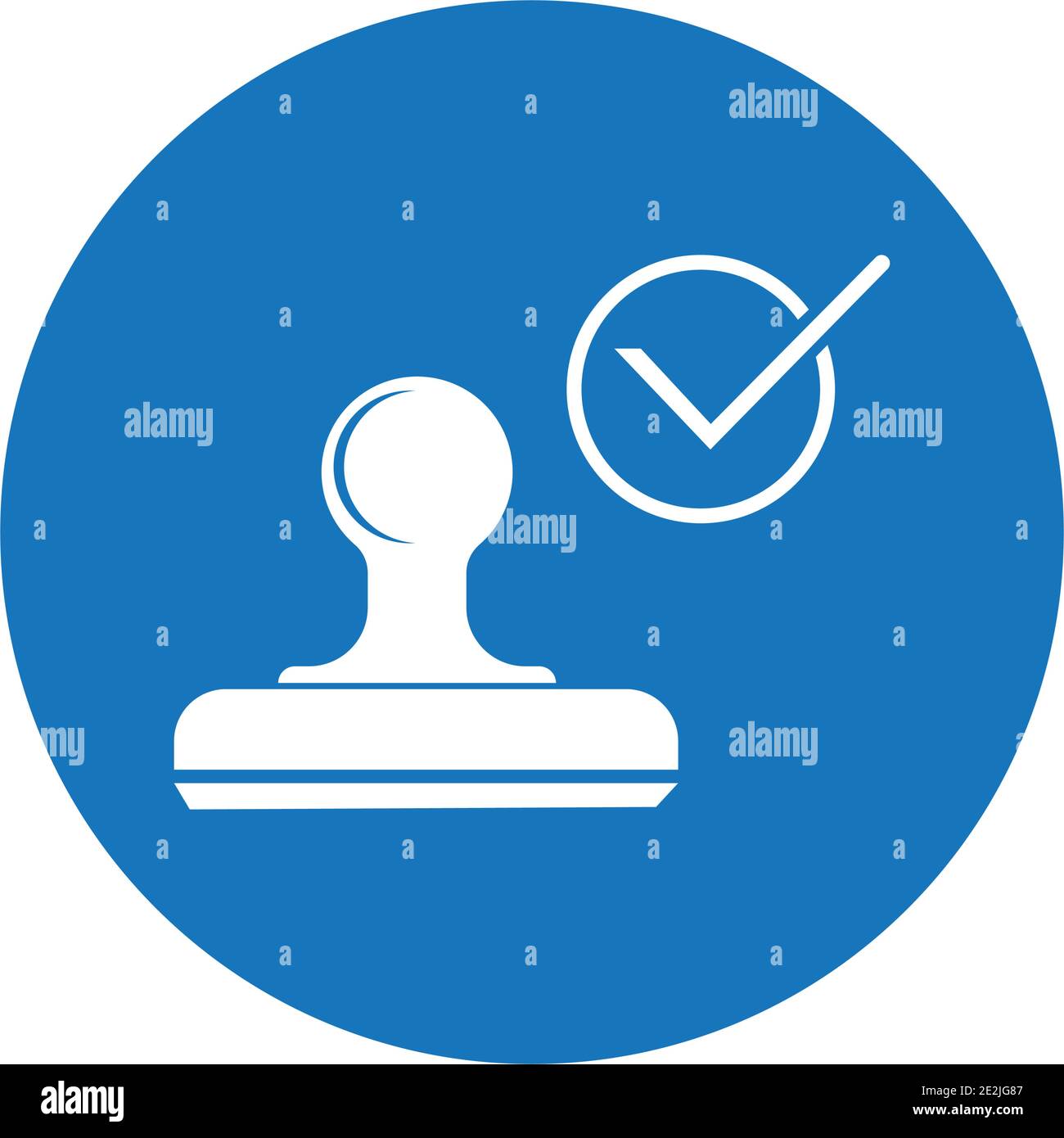 Stamping mark Stock Vector Images - Alamy