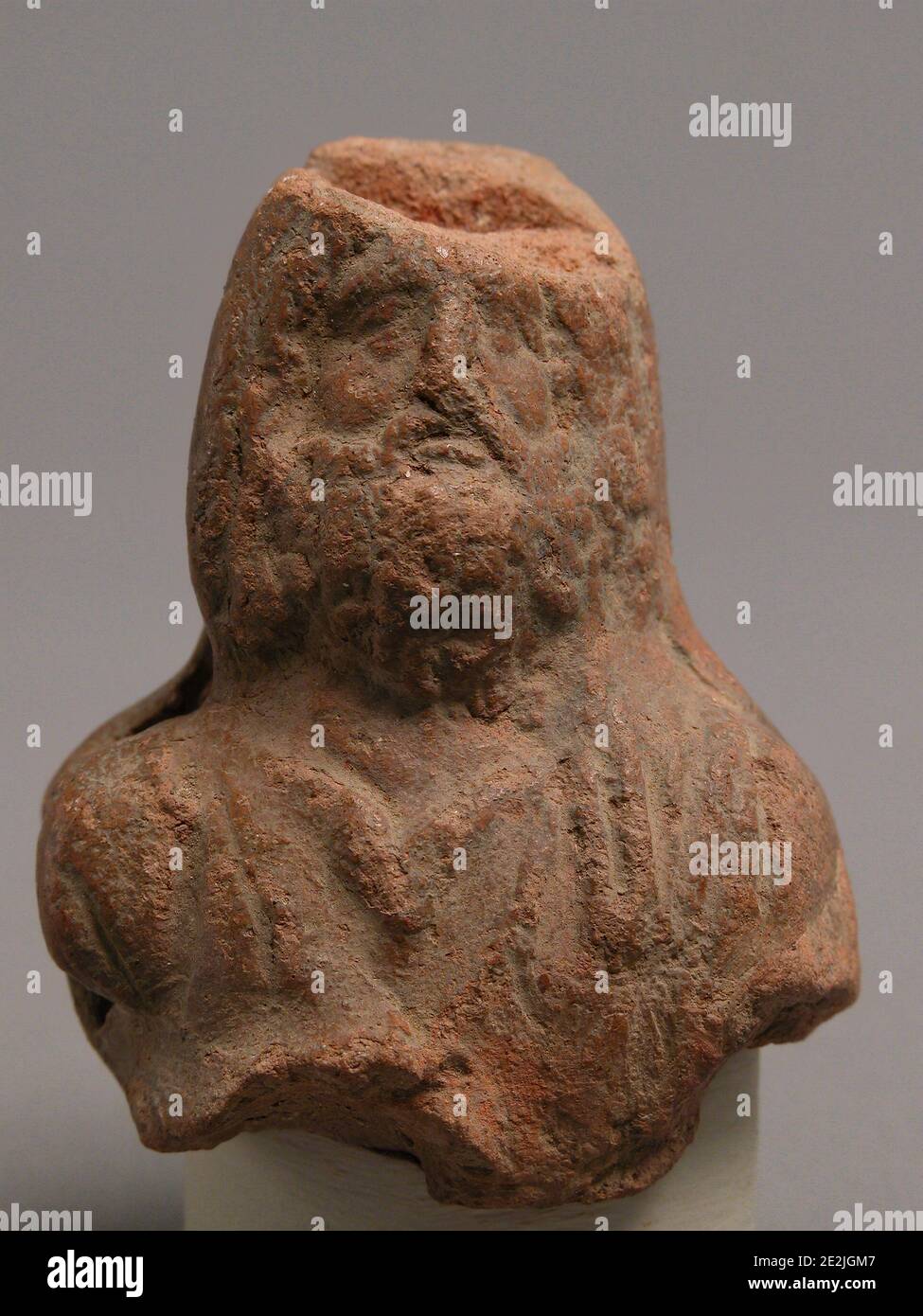 Head of Beadered Man, Coptic, 4th-7th century Stock Photo - Alamy