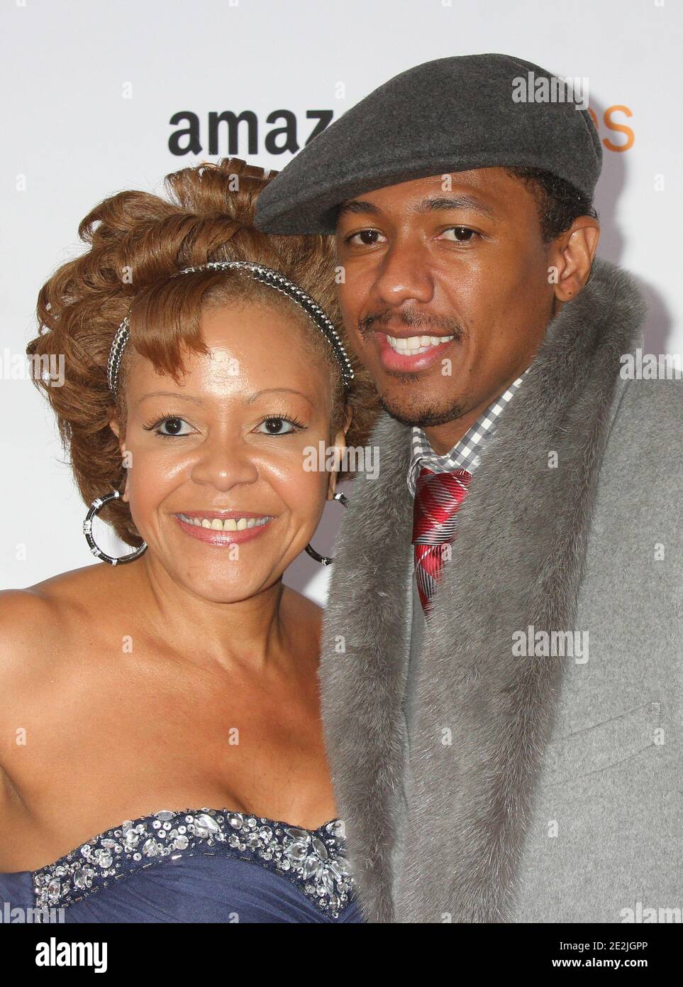 Nick Cannon and mother Beth Gardner attend the premiere of "CHI-RAQ: A ...