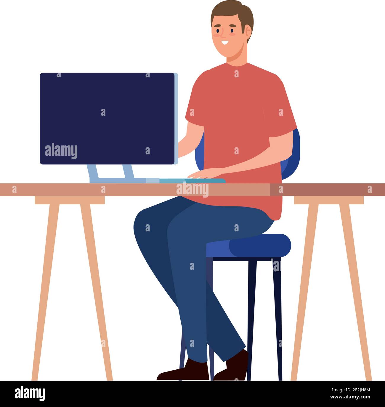 Using desktop Stock Vector Images - Alamy
