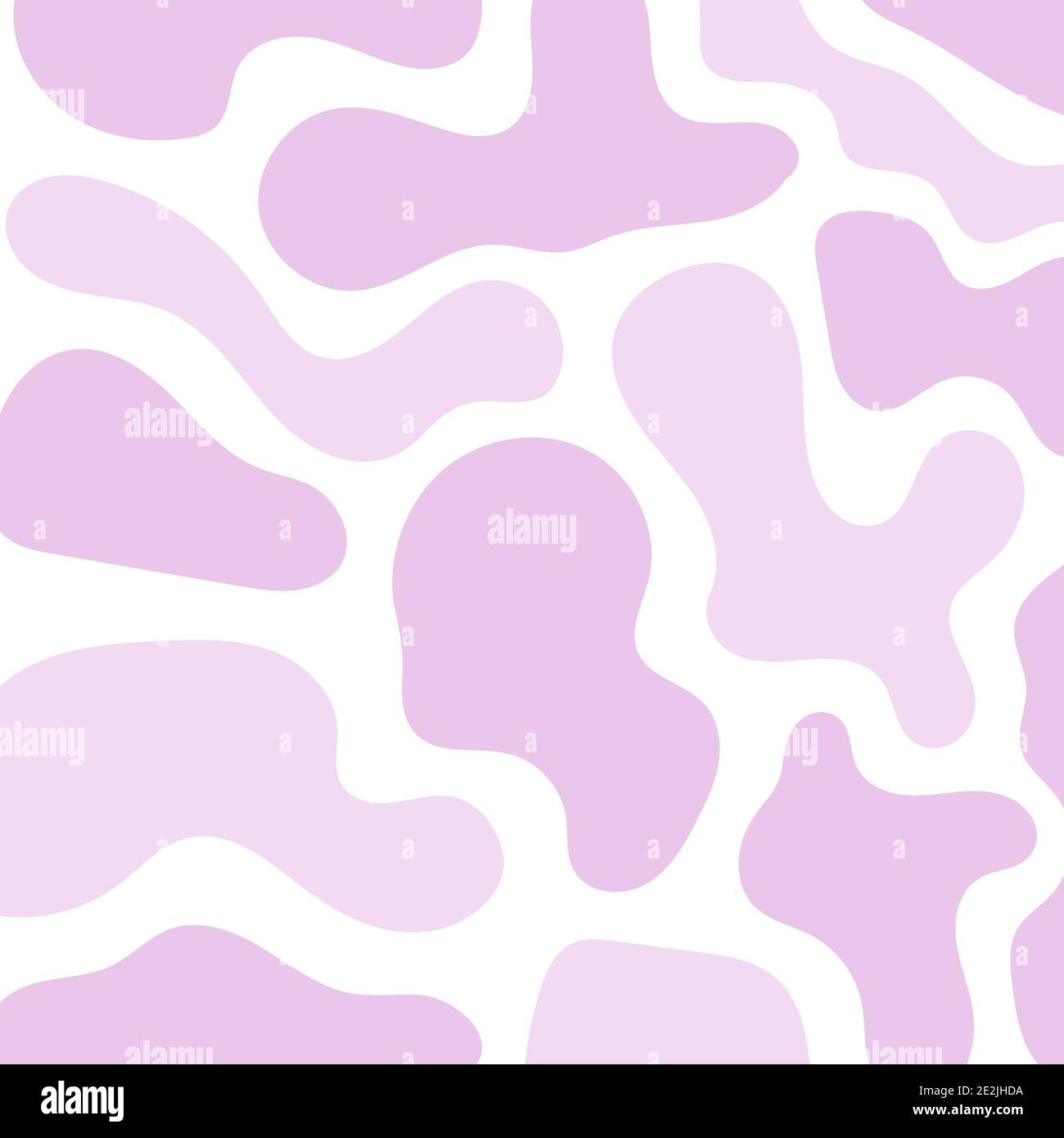 Violet rounded shapes background. Organic forms. Vector illustration ...