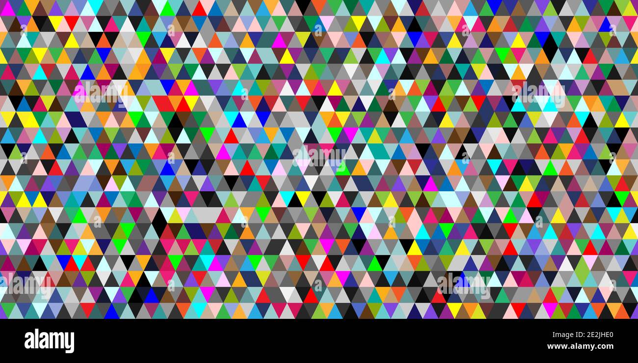 Geometric Grid Background Modern Colorful Abstract Multicolored Texture Seamless Pattern Stock