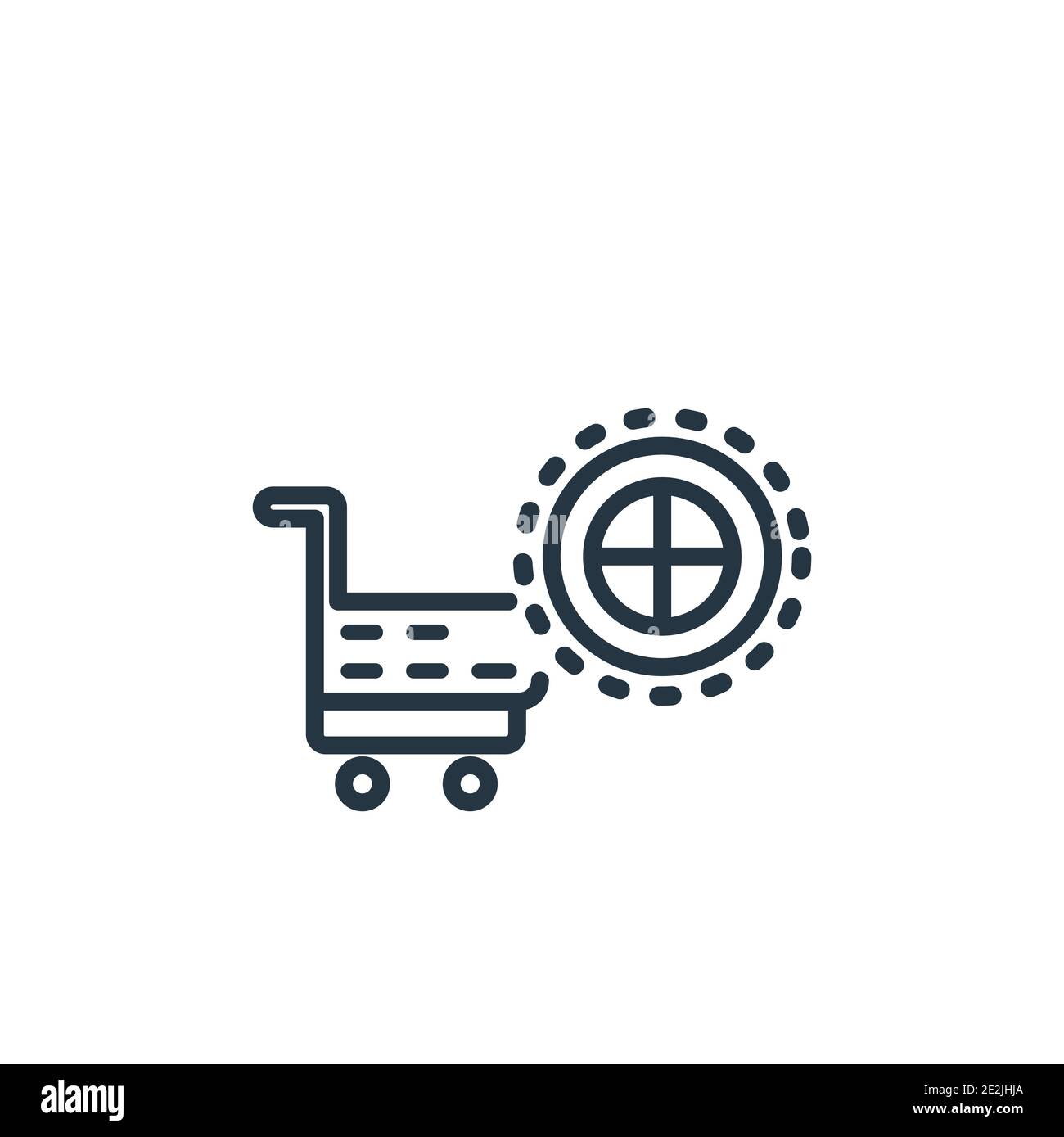 Procurement outline vector icon. Thin line black procurement icon, flat ... Procurement outline vector icon. Thin line black procurement icon, flat ...