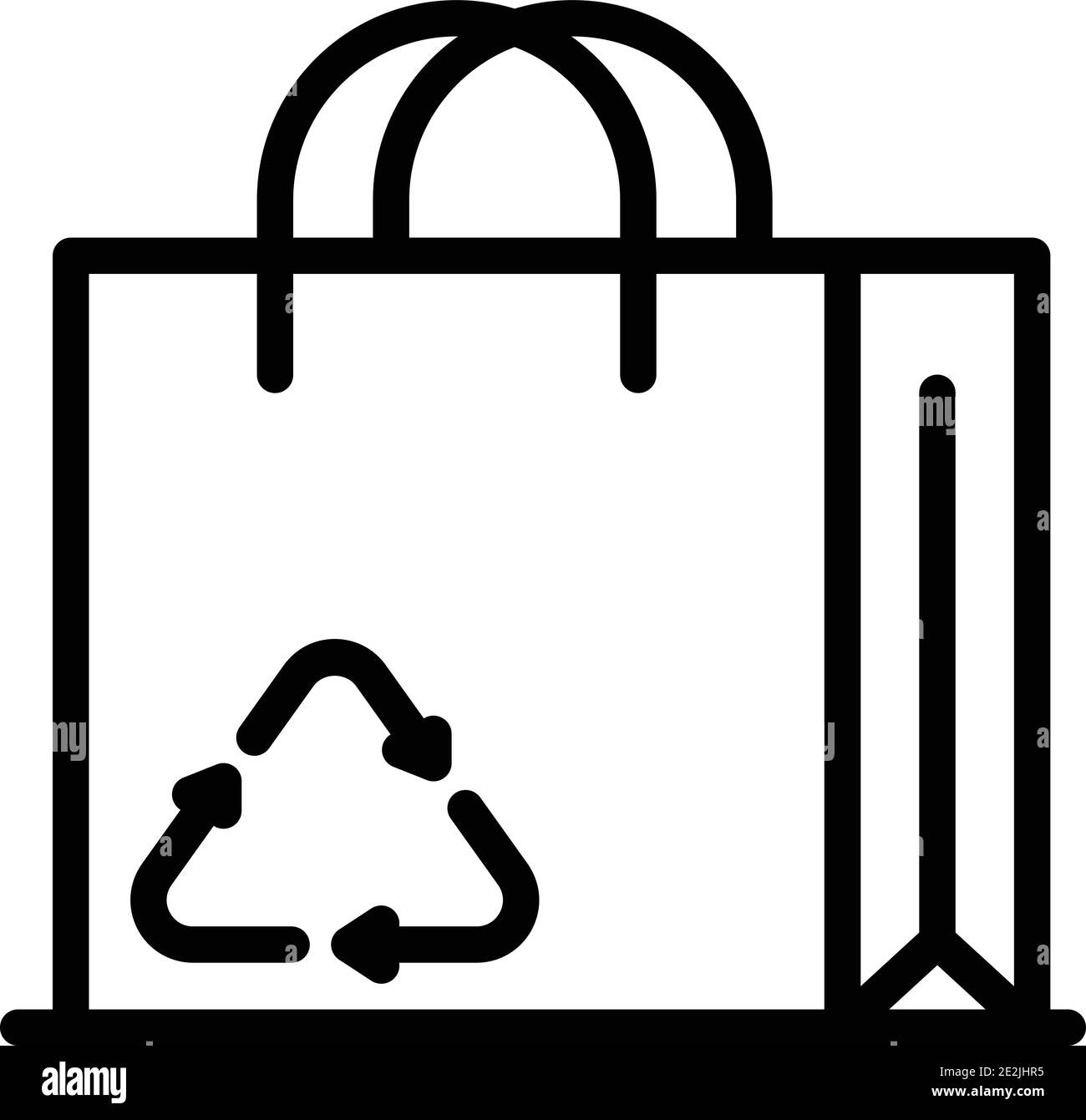 Recyclable packaging logo on Cut Out Stock Images & Pictures - Alamy