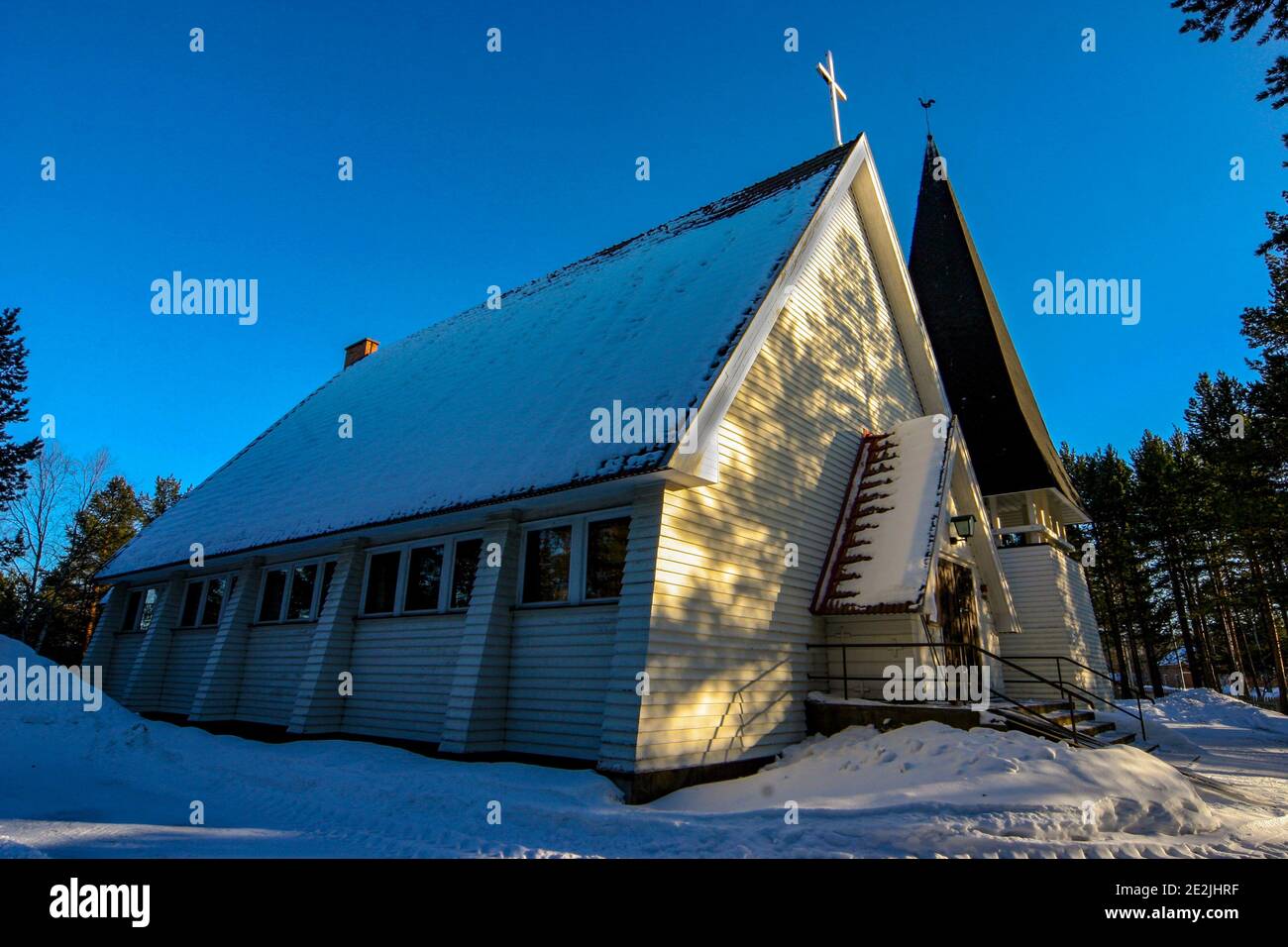 Inari Sami Church, Lapland - Inarin saamelaiskirkko, Suomi, Finland ...