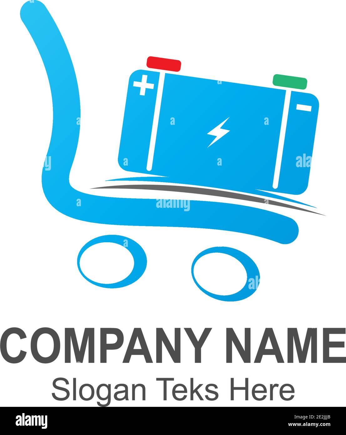 Battery logo icon design template vector illustration Stock Vector ...