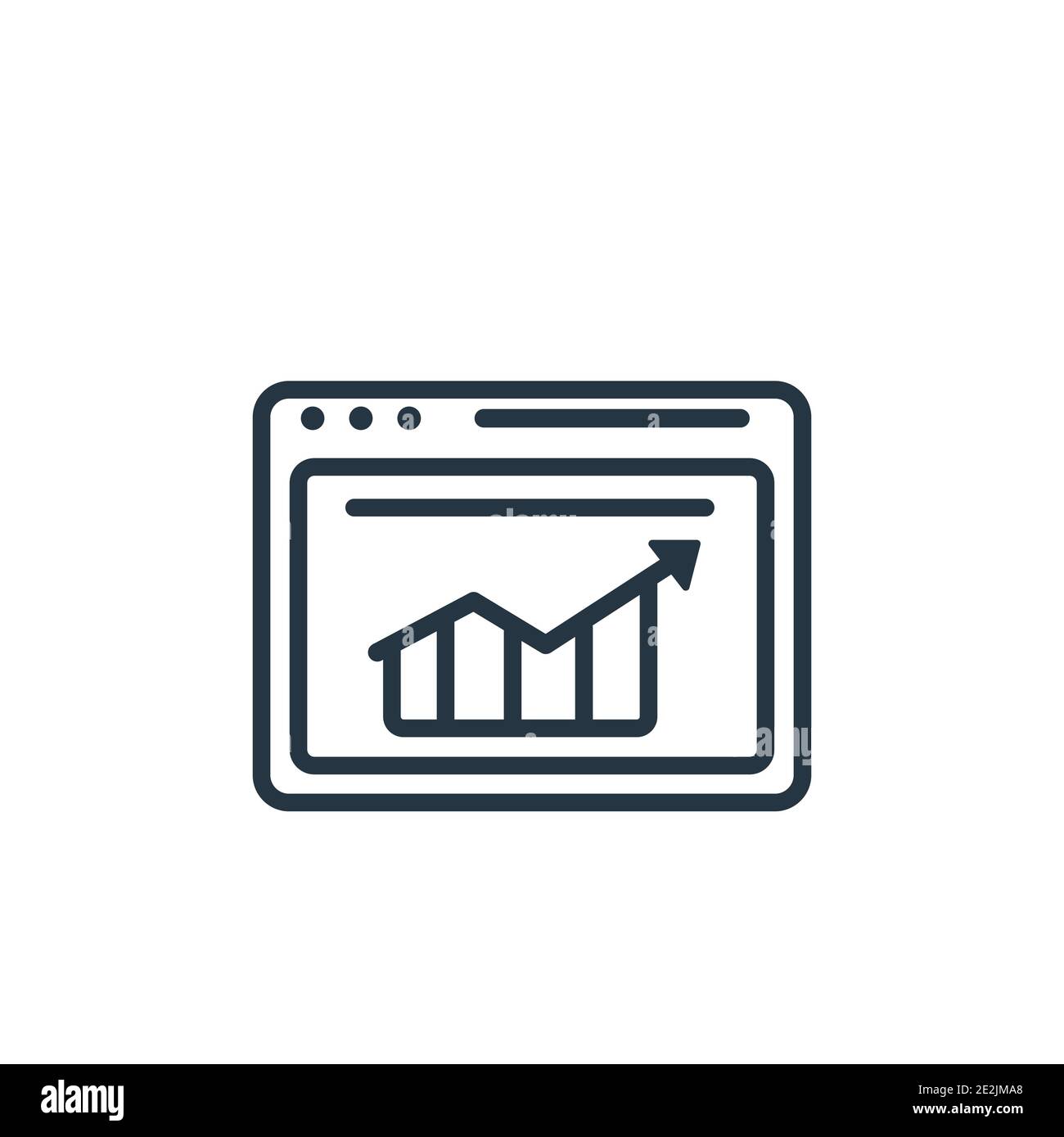 Crm Outline Vector Icon Thin Line Black Crm Icon Flat Vector Simple
