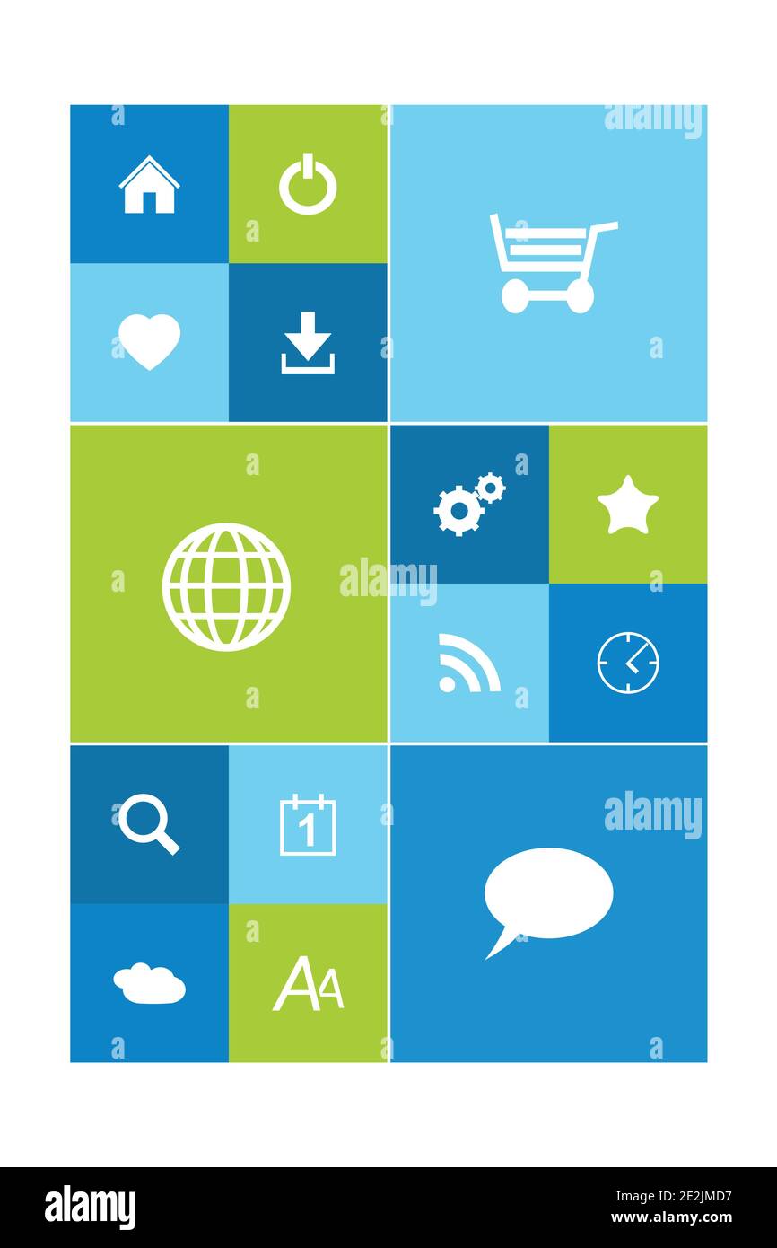 Windows icons computer Stock Vector Images - Alamy