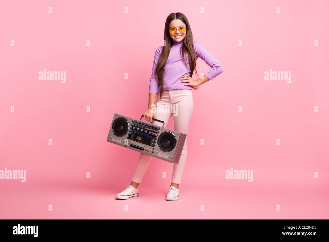 Cool kid with boombox hi-res stock photography and images - Alamy