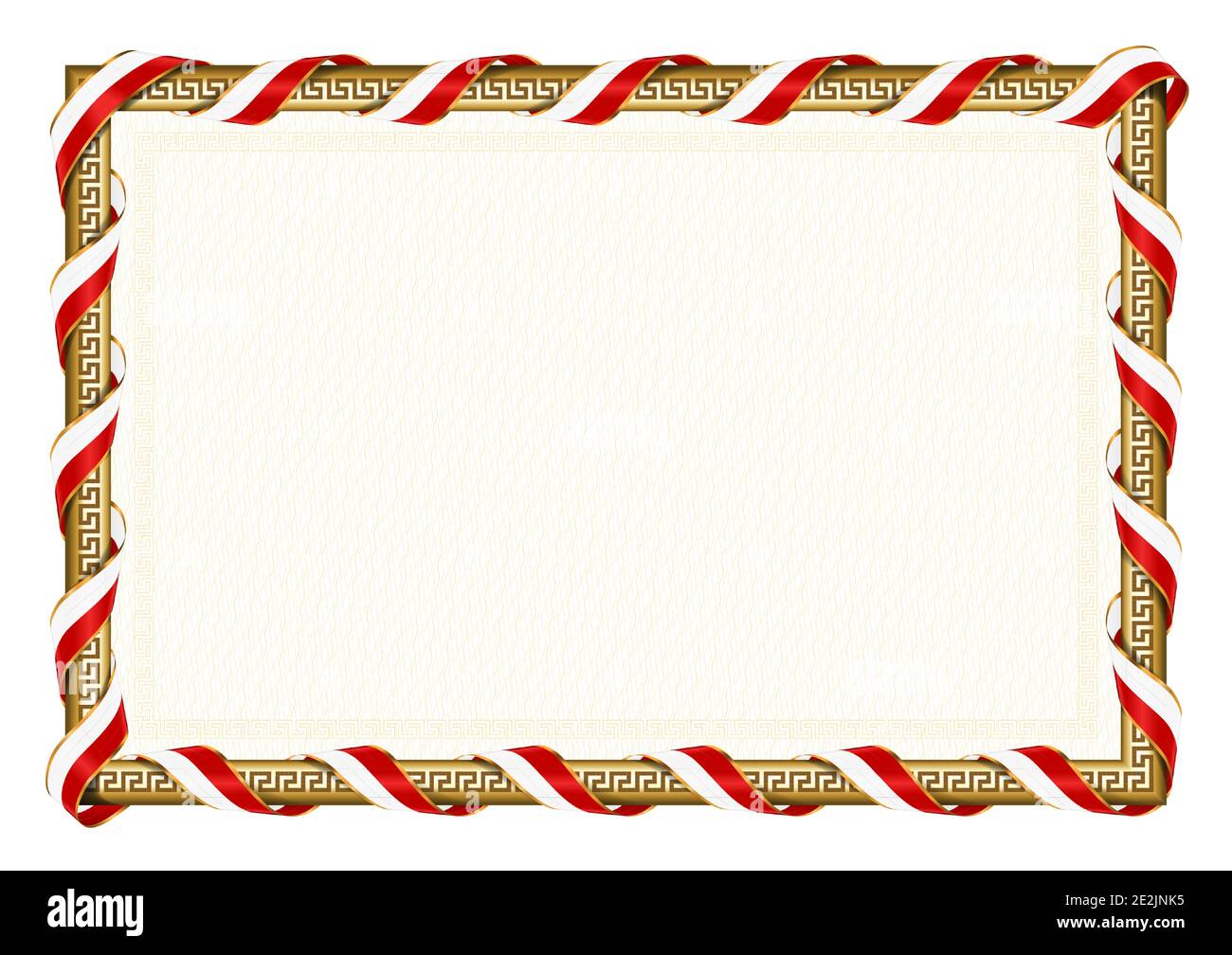Horizontal frame and border with Tonga flag, template elements for your ...