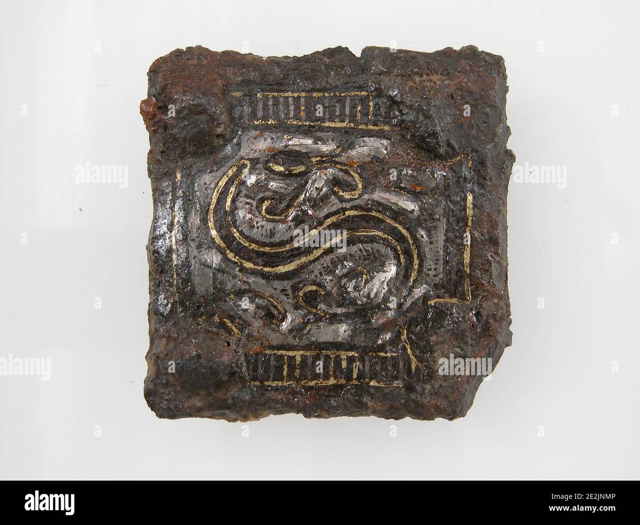 Belt Buckle Plate, Frankish, 6th-7th century Stock Photo - Alamy