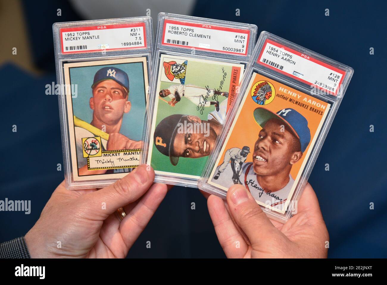 Mickey mantle 1955 hi-res stock photography and images - Alamy