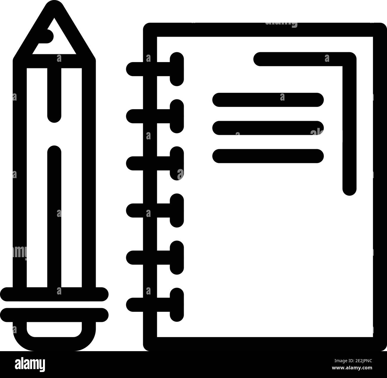 Pencil Vector Outline