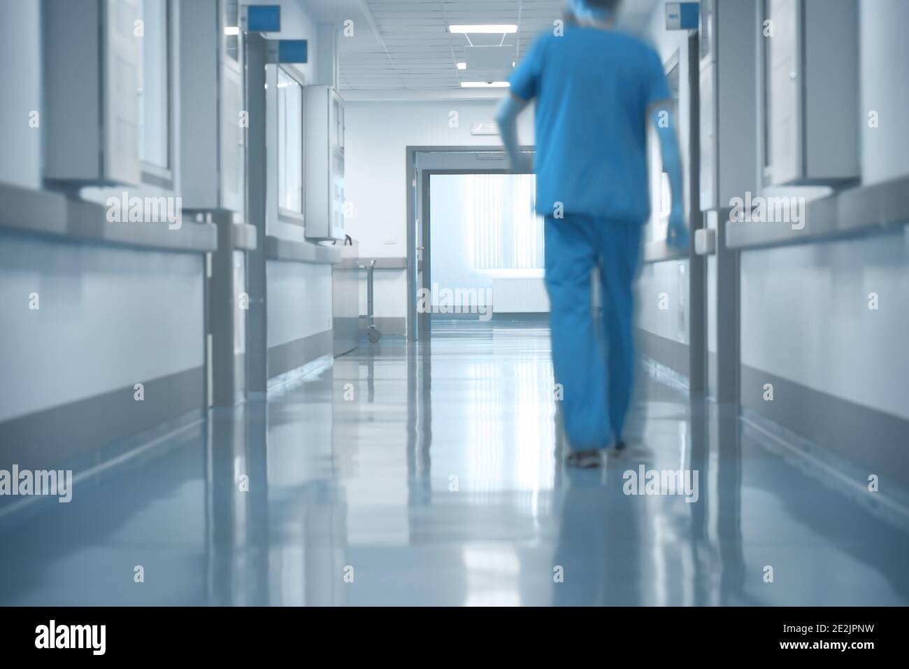 Healthcare or hospitals hallway hi-res stock photography and images - Alamy