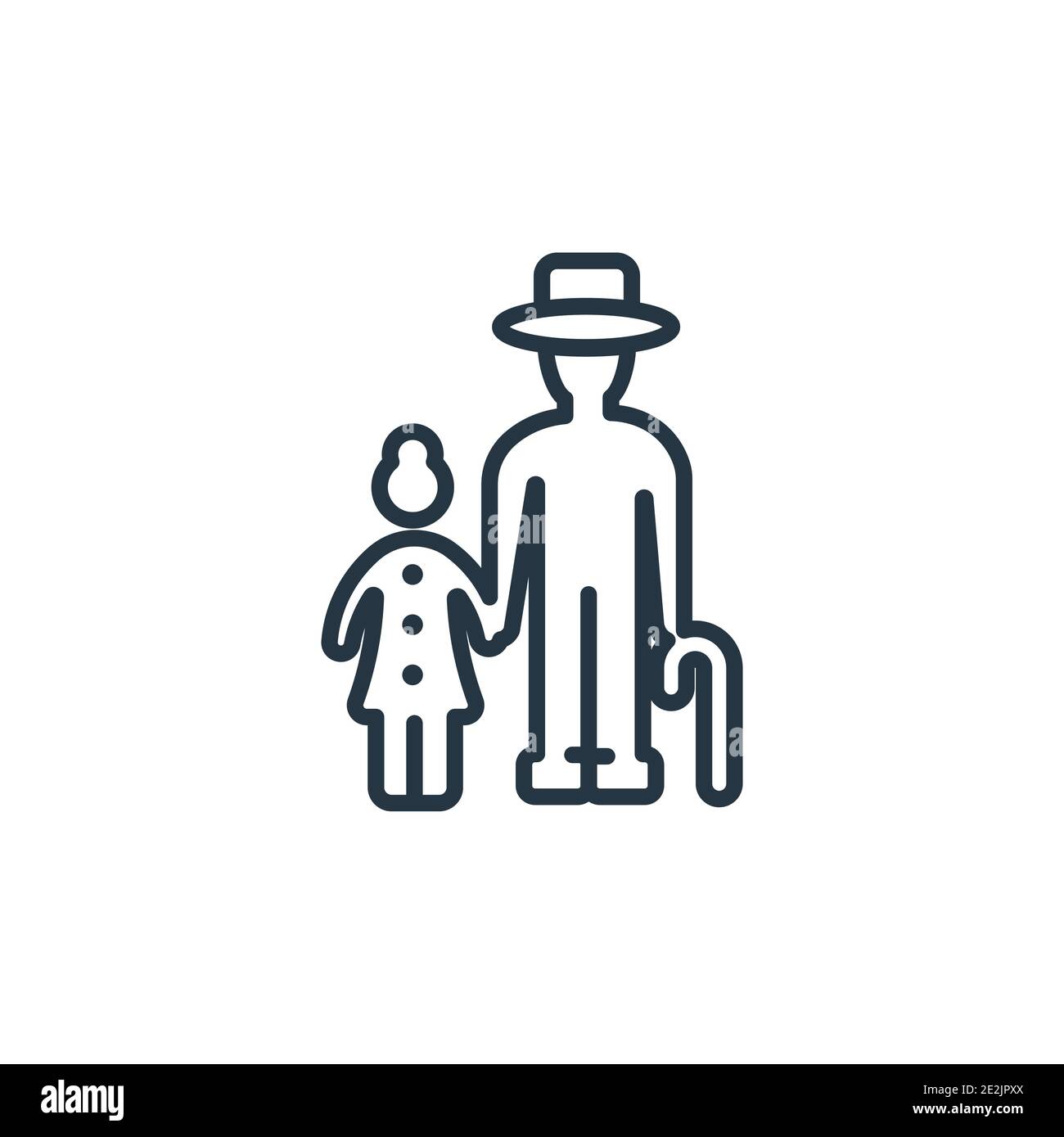 Grandfather son grandchild Stock Vector Images - Alamy
