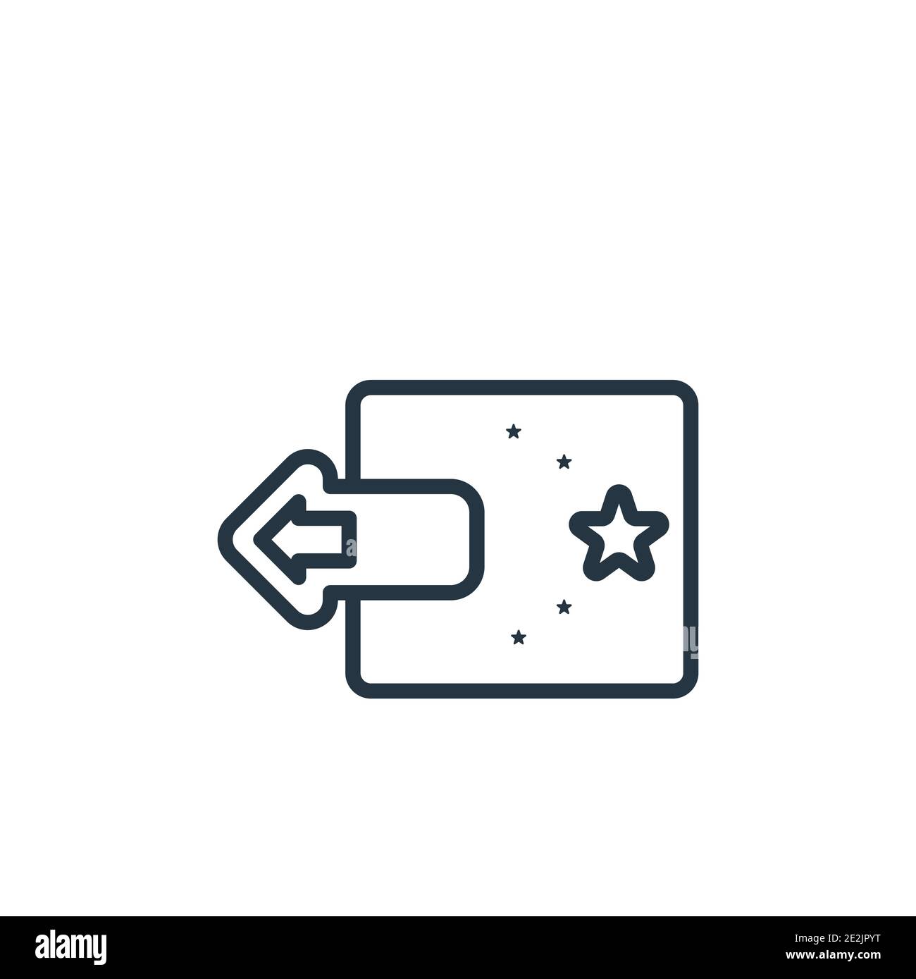 Check out outline vector icon. Thin line black check out icon, flat ...
