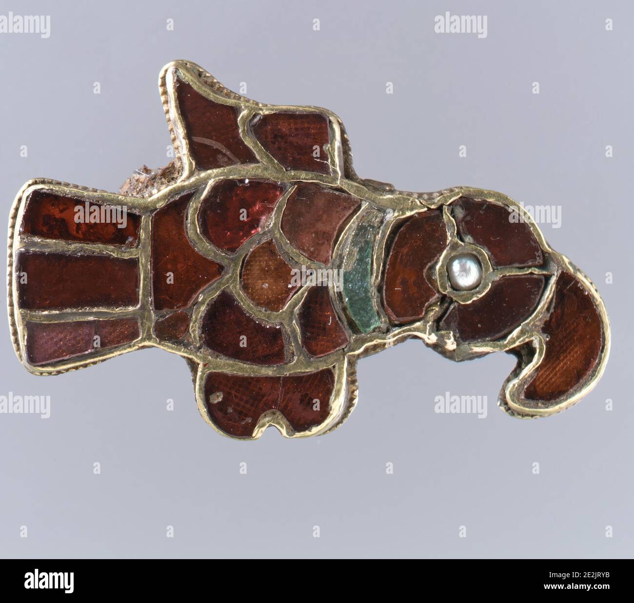 Bird-Shaped Brooch, Frankish, 500-600 Stock Photo - Alamy