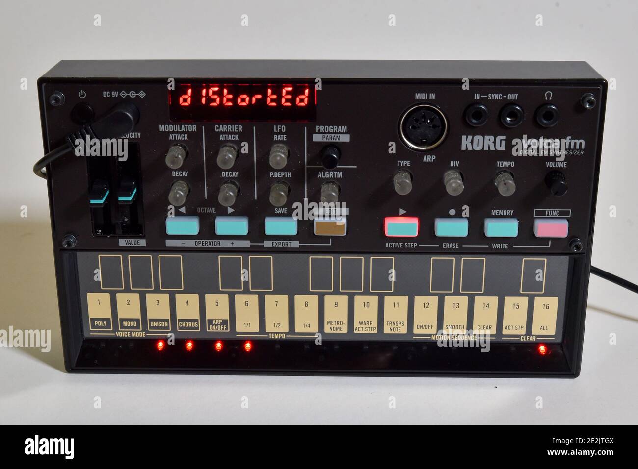 Korg Volca FM synthesiser Stock Photo - Alamy