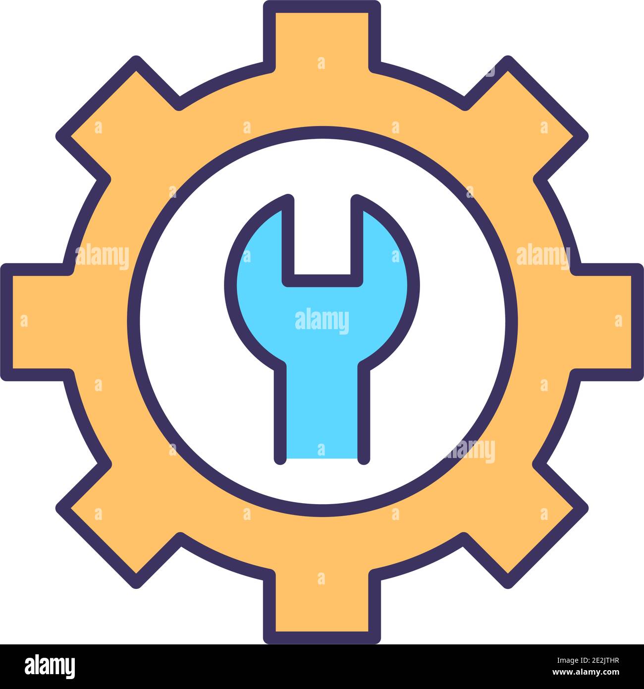 Preventive maintenance RGB color icon Stock Vector Image & Art - Alamy