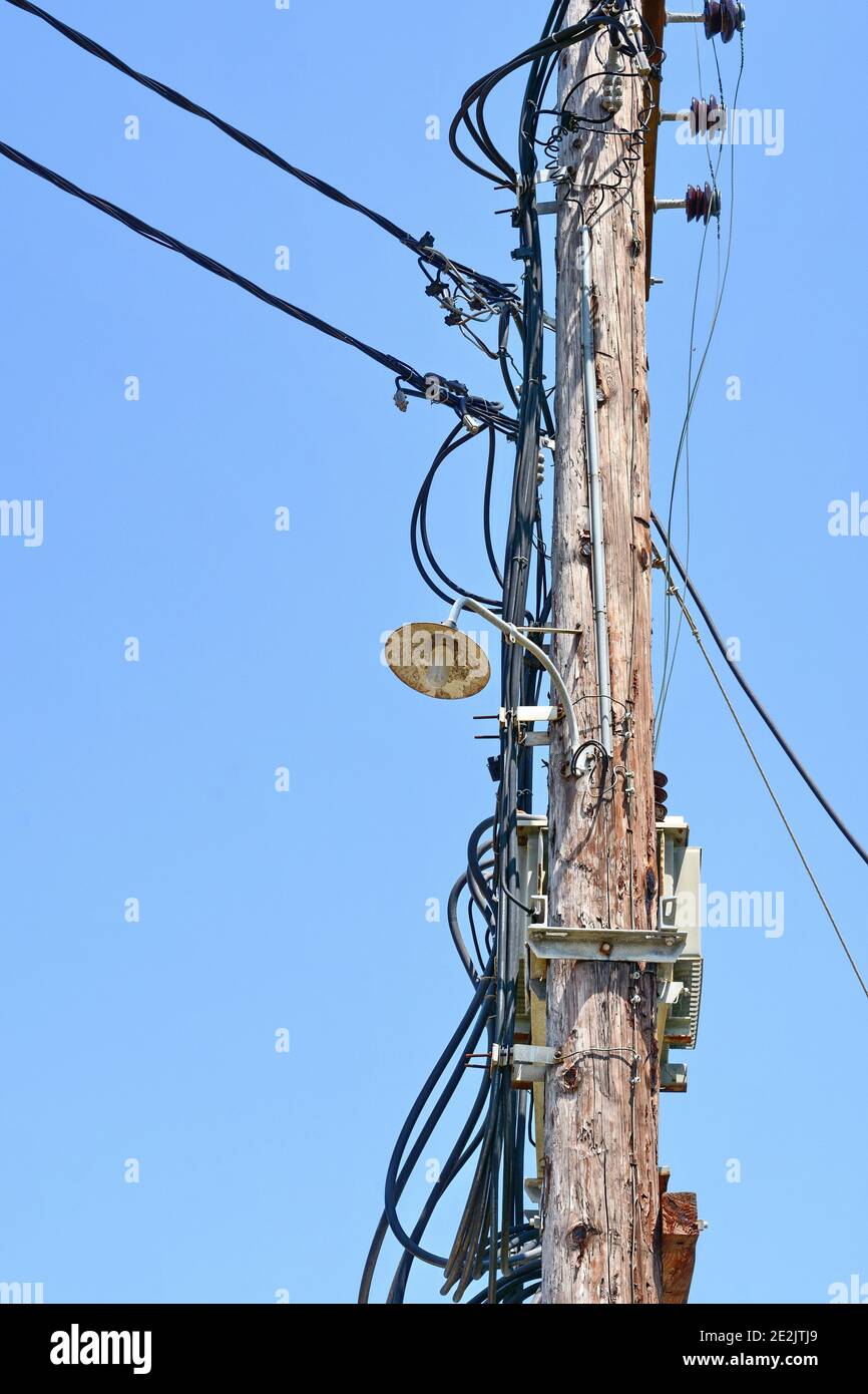 Overhead cable extension hi-res stock photography and images - Alamy